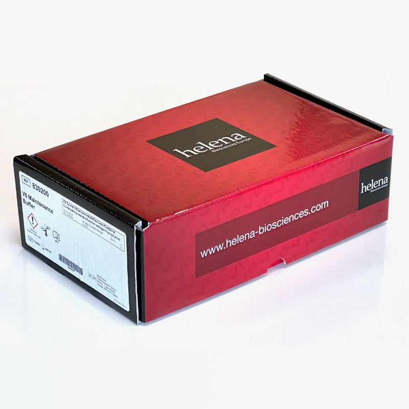 Helena Biosciences :: V8 kit packaging